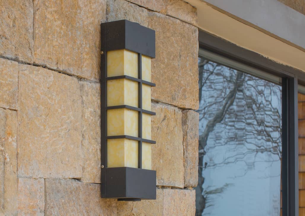 How To Install An Outdoor Light Fixture On Stone? | Atkinson Inspection ...